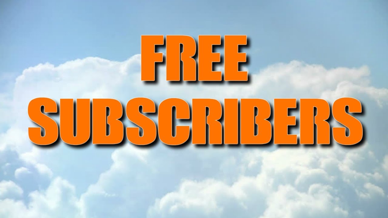 How To Gain 1000 Subs In 1 Minute - YouTube