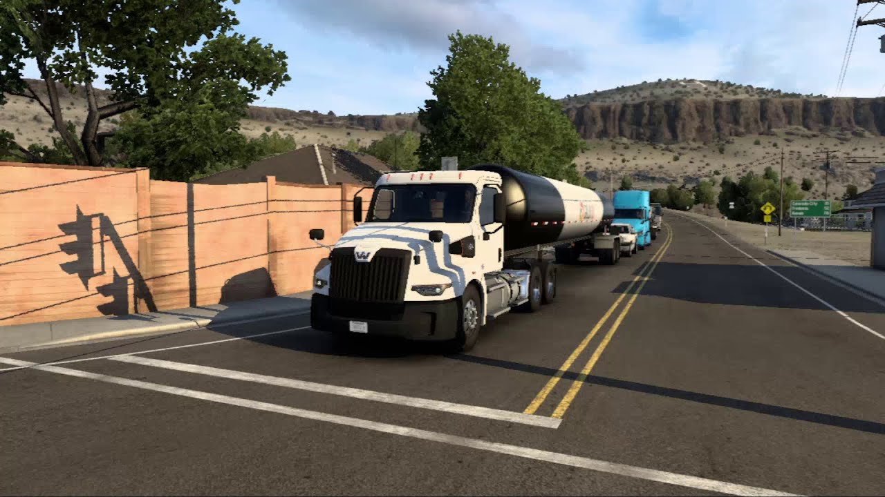 ATS The Journey Ep 47 | 18 Ton Propane(Hazardous)Delivery | Page To ...