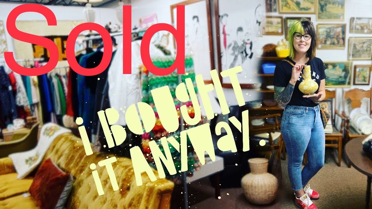 SOLD | I BOUGHT It Anyway | Shop With Me For Ebay | Reselling - YouTube