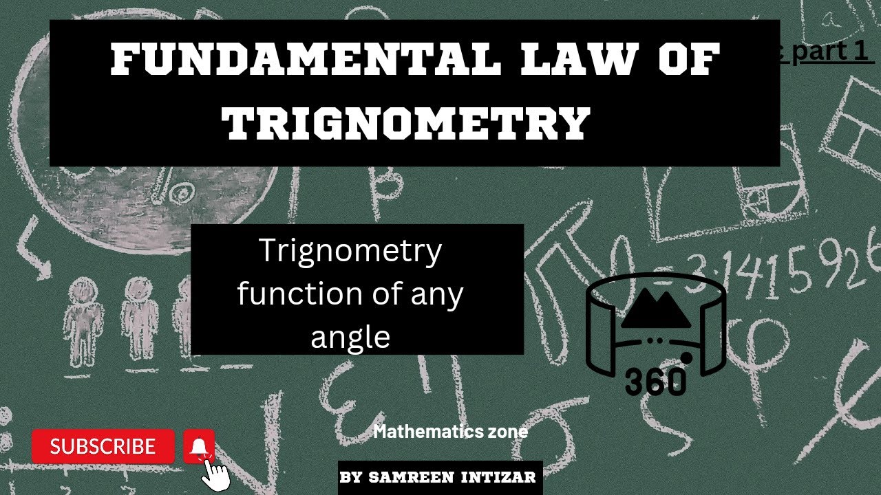 Trignometry function of any angle | trignometry identity | ( fsc part 1 ...
