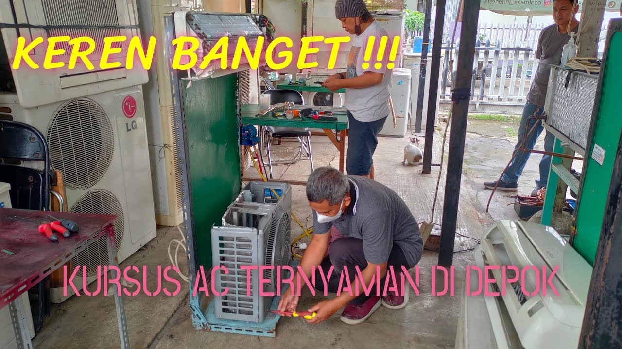Tempat Kursus AC di Depok | Pelatihan Teknisi AC | AC Calls | - YouTube