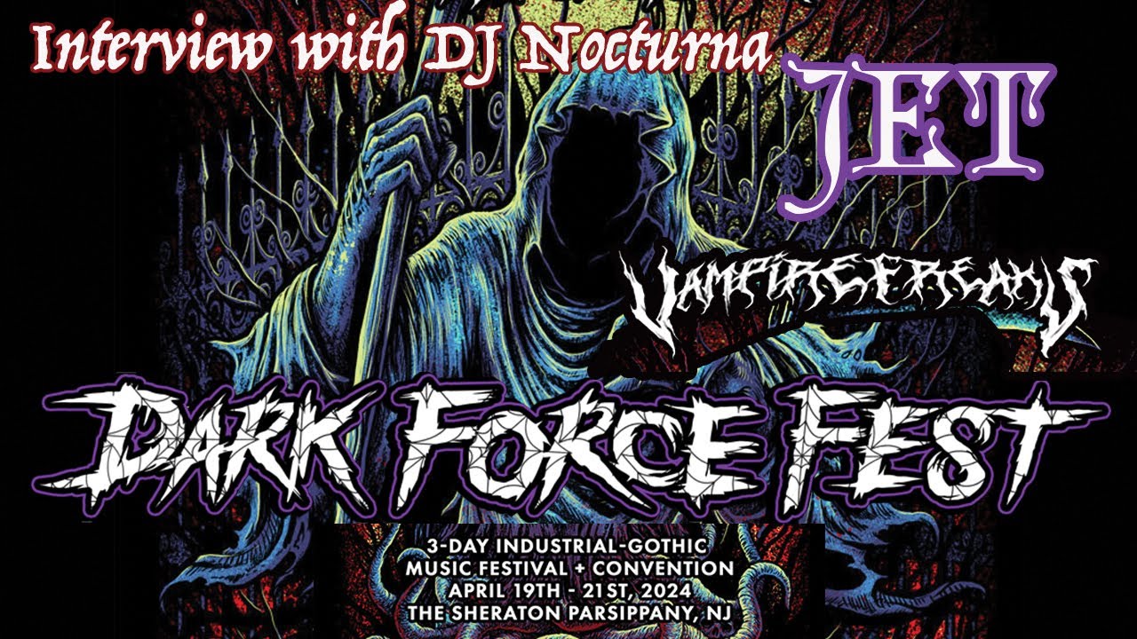 Interview with Jet from Dark Force Fest and Vampire Freaks - YouTube