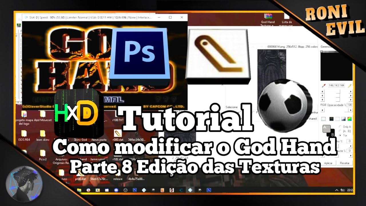 COMO CRIAR SEU PROPIO MOD PARA GOD HAND HEX EDITING PARTE 8 - YouTube