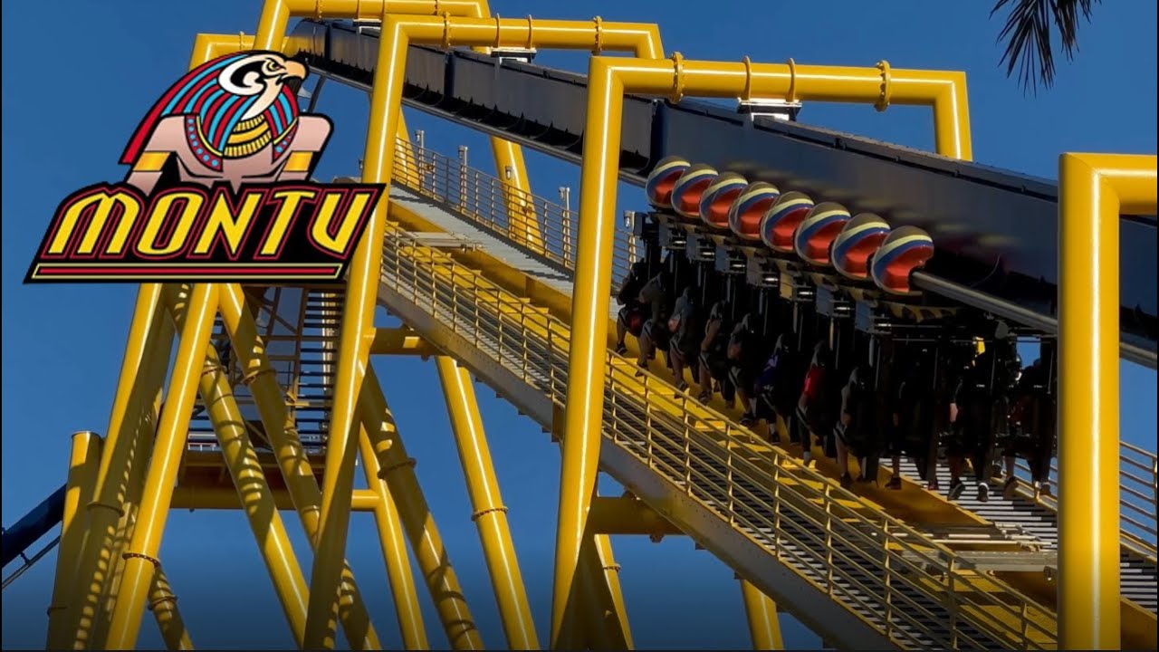 Montu Off Ride 4K 60FPS March 2023 (No Copyright) - YouTube