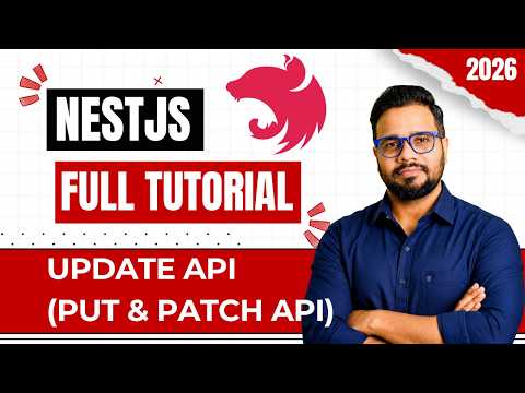 NestJS Course in Hindi #16 | CRUD API - Update( Put & Patch API )