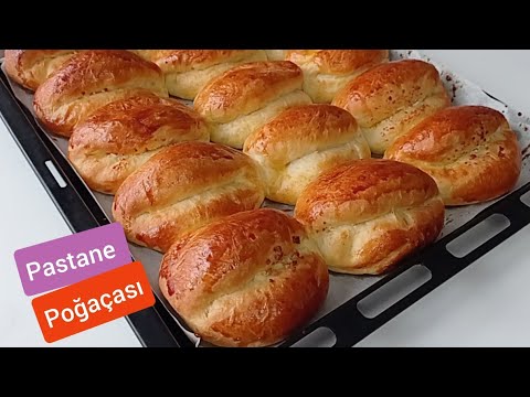 PASTANELERDE TARİFİ SIR GİBİ SAKLANAN POĞAÇA TARİFİ💯Muhteşem PASTANE POĞAÇASI /poğaça nasıl yapılır