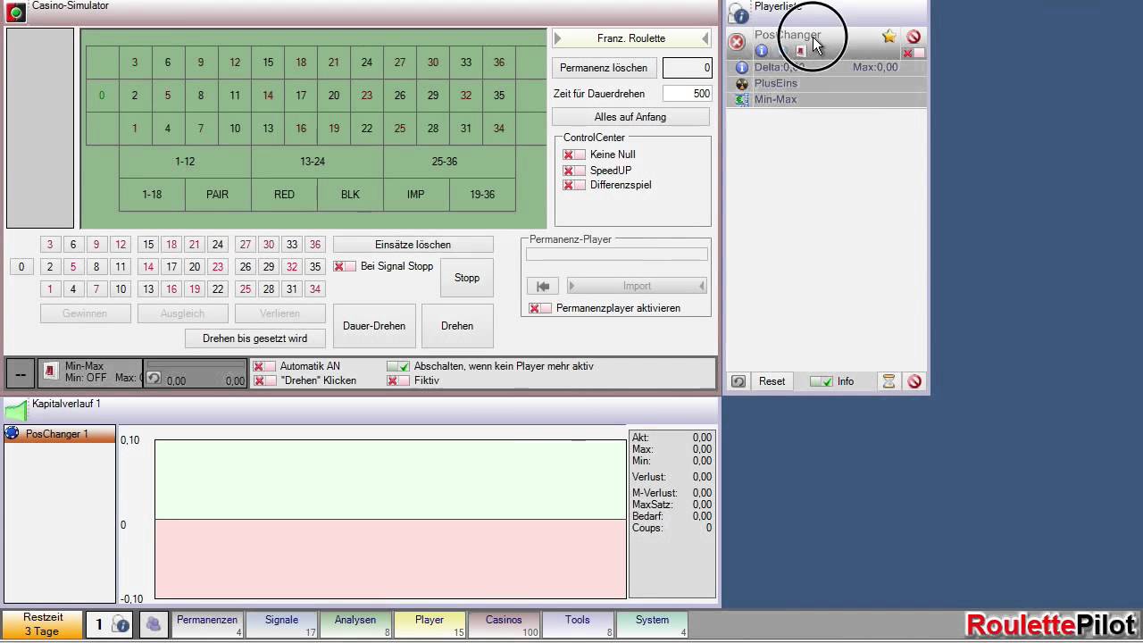 Roulette System Test 1 - YouTube