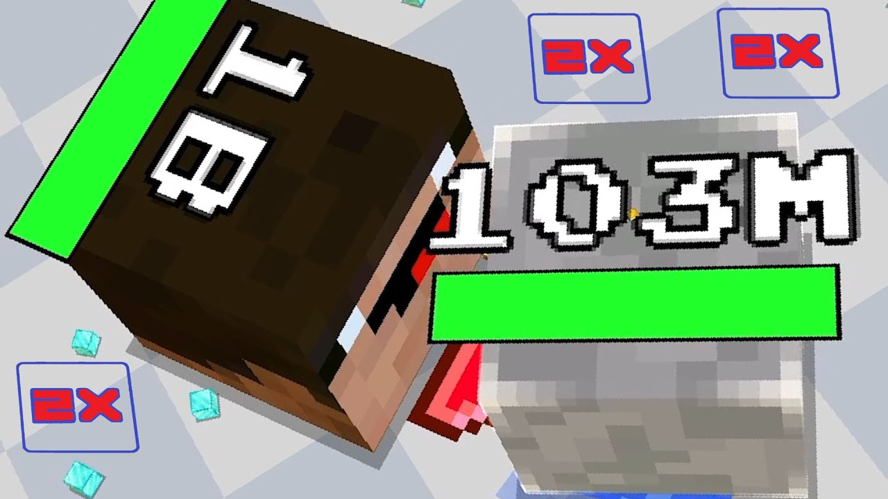 Minecraft Arena. Cubes 2048.io Game A NEW GAME - YouTube