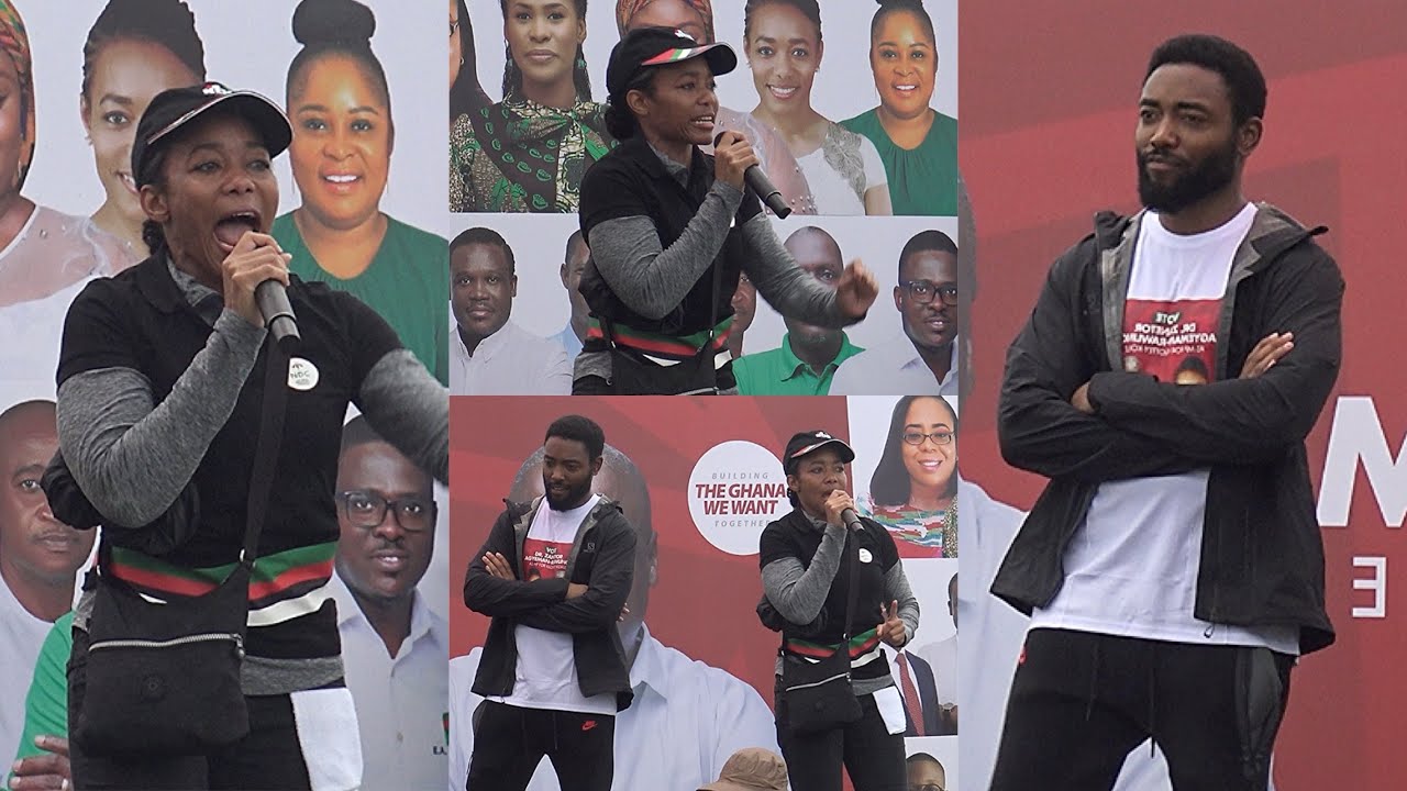 J.J Rawlings Daughter & Son Massively Campaign for John Mahama ahead of ...
