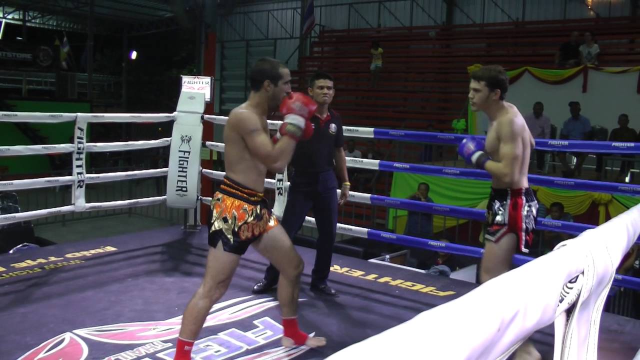 Riley Blue Corner Sinbi Muay Thai Fights At Rawai Boxing Stadium 2152015 Youtube