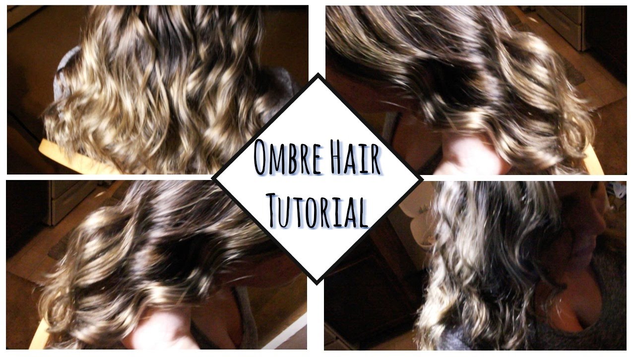 Ombre Hair Tutorial - YouTube