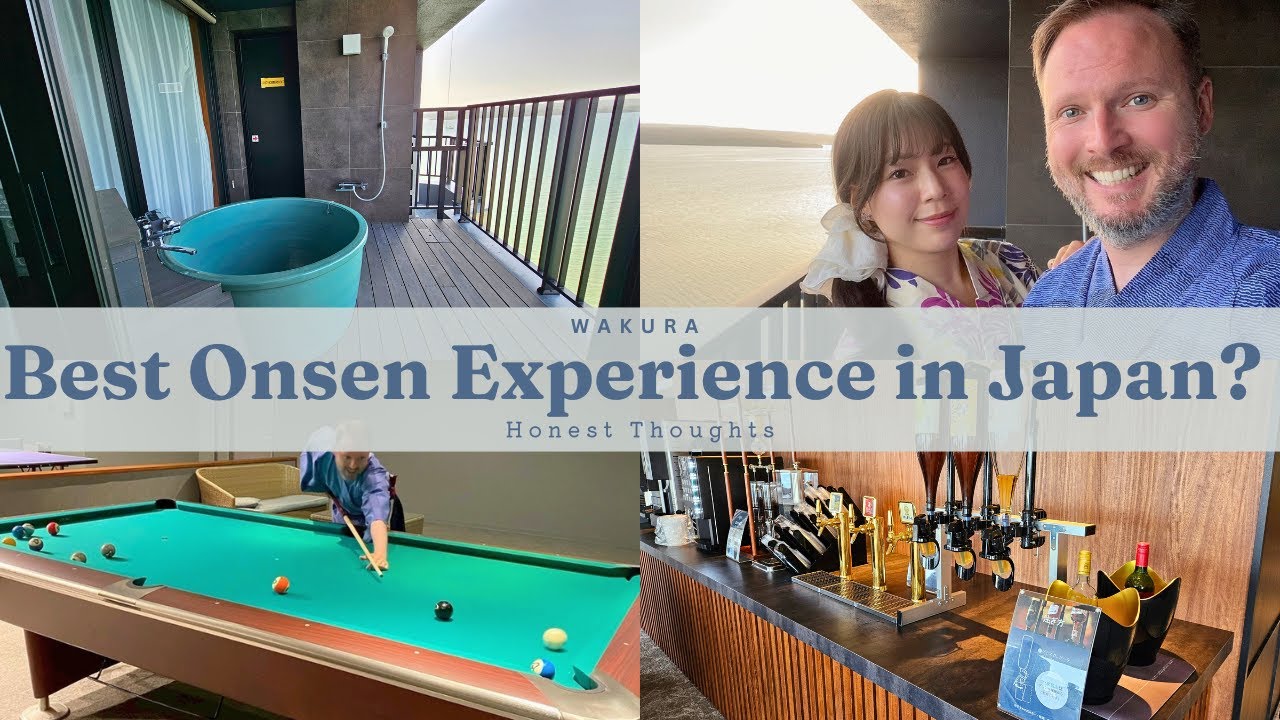 Living In JAPAN - Top ISHIKAWA Destination! Wakura ONSEN Buffet, Views ...