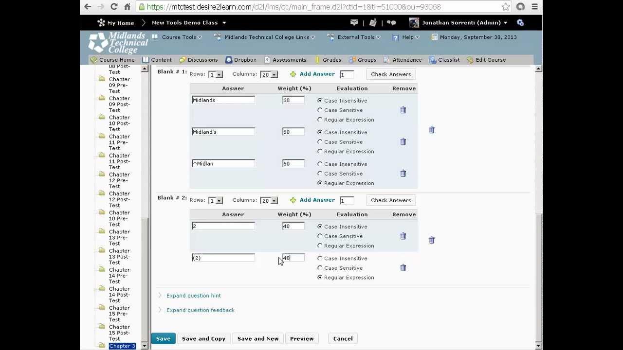 D2L v10.2 Creating Short Answer Question Library Demo - YouTube
