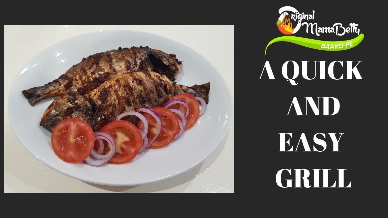 How to save time grilling your fish or meat. OMB Recipes - YouTube