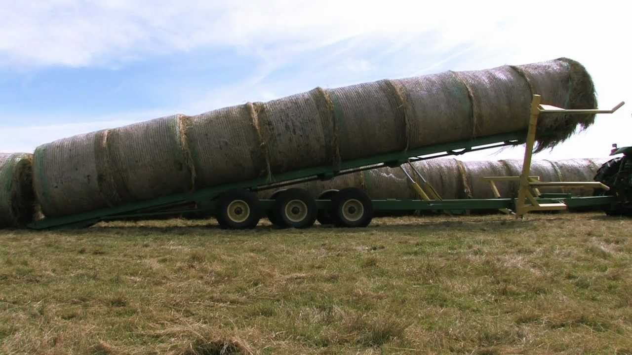 BR800 Bale Retriever -Bridgeview Manufacturing - YouTube