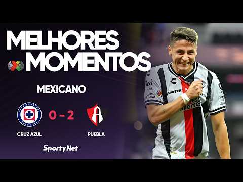 CRESPO APRONTA PRA CIMA DO CRUZ AZUL! ATLAS VENCE POR 2 A 0 | Melhores Momentos | Liga MX 2026