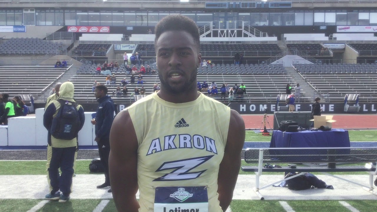 Jordan Latimer on winning the MAC men's long jump title - 5/11/18 - YouTube