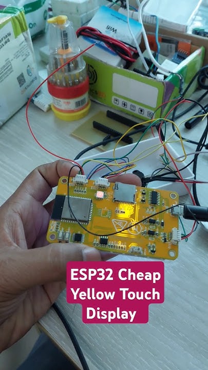 Esp32 Cheap Yellow Touch Display Diy Electronic Esp32 Arduino Arduinoproject Display Iot