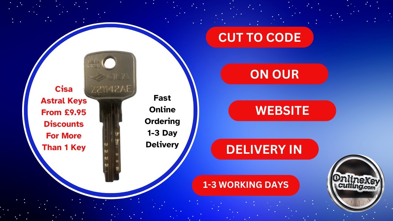 Where to buy Cisa Astral Dimple Keys From - YouTube