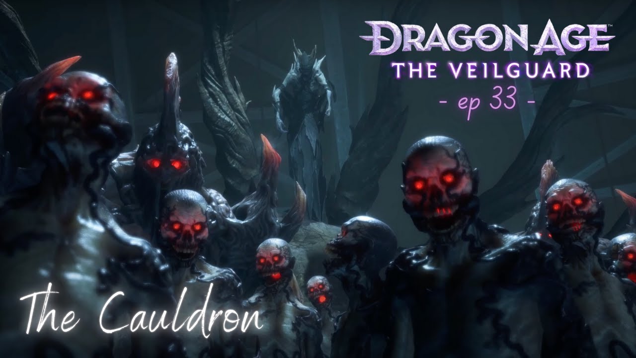 The Cauldron | Dragon Age: The Veilguard | Qunari Shadow Dragon Mage ...