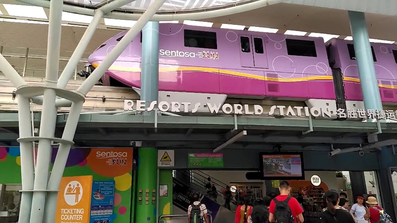 Sentosa Express Singapore - YouTube