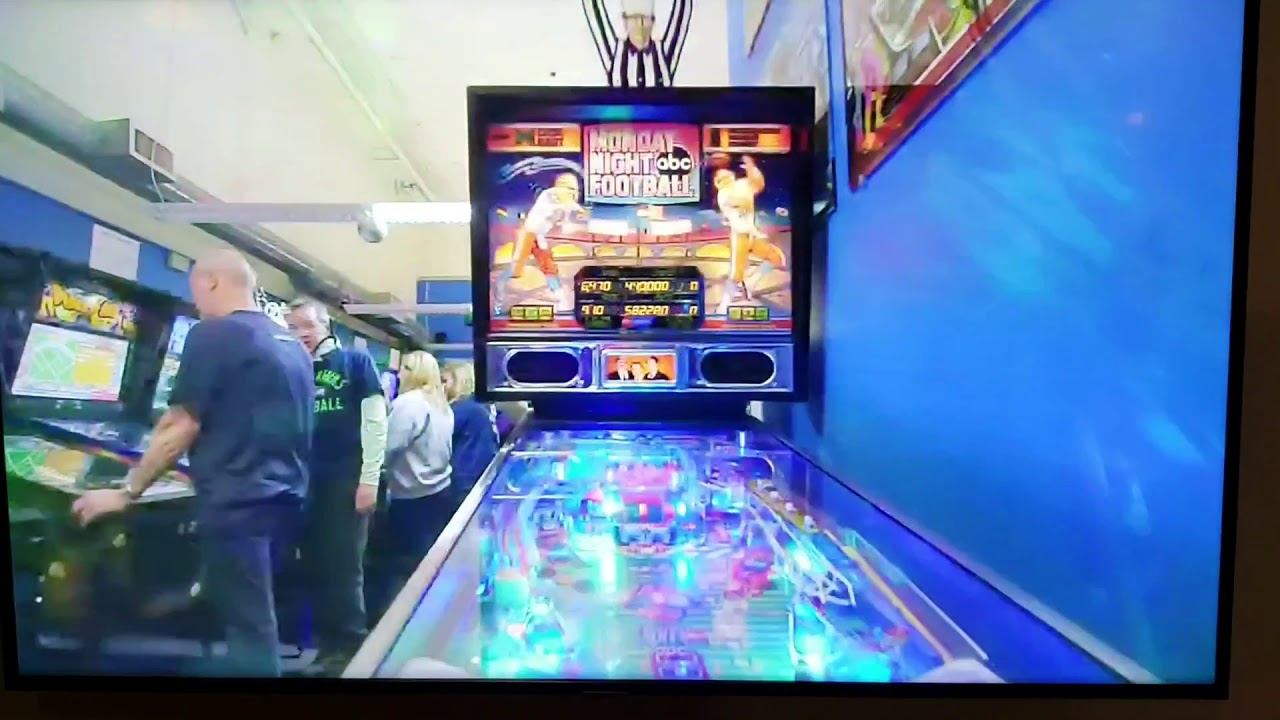 ESPN Monday Night Football - Seattle Pinball Museum - YouTube