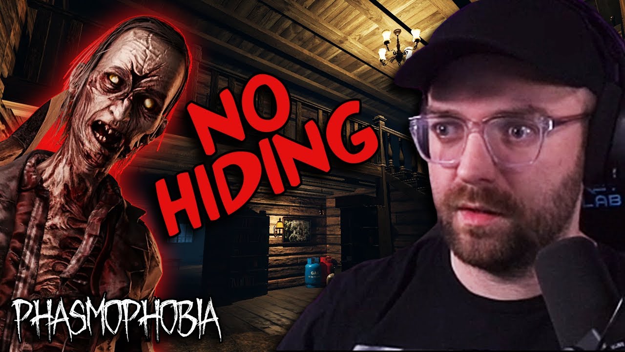 Trying to Survive With NO HIDING | Phasmophobia Challenge - YouTube