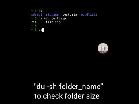 How to Check File Size in Linux/Termux: Simple Steps for Beginners #termux #linux - YouTube
