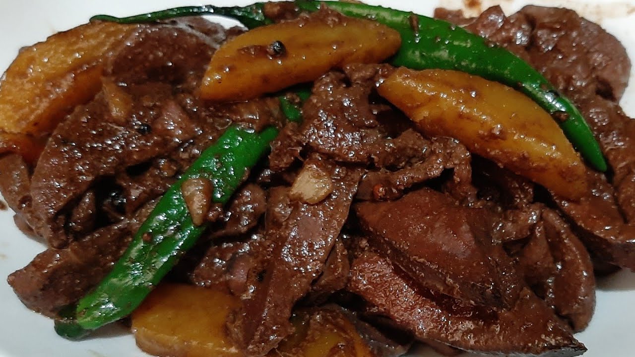 Pork liver steak with Potato |lucy&zoe vlog - YouTube
