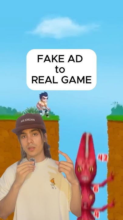 turned a fake mobile game ad into the actual game using ai tools - YouTube