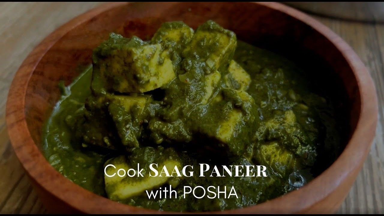 Posha's Saag Paneer | Posha Kitchen Robot Makes Saag Paneer | Nymble is ...