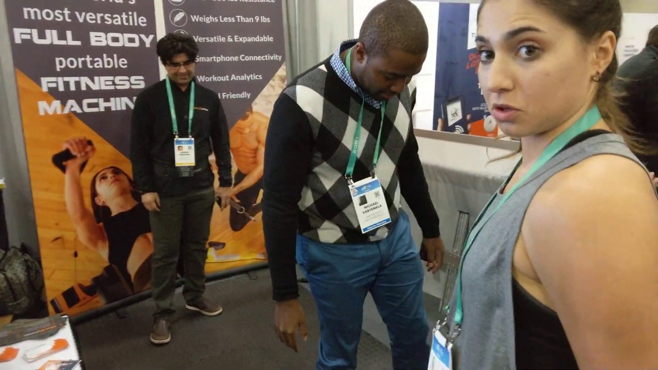 Full-Body Smart Fitness Machine, CES 2020 [4K] - YouTube