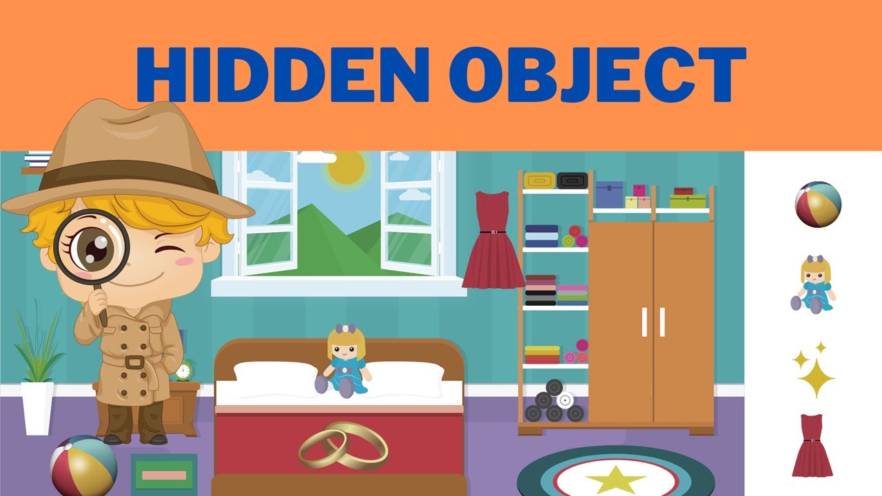 5 Hidden Object Games for Kids: The Toy Finder - Round 1 - Amazing ...