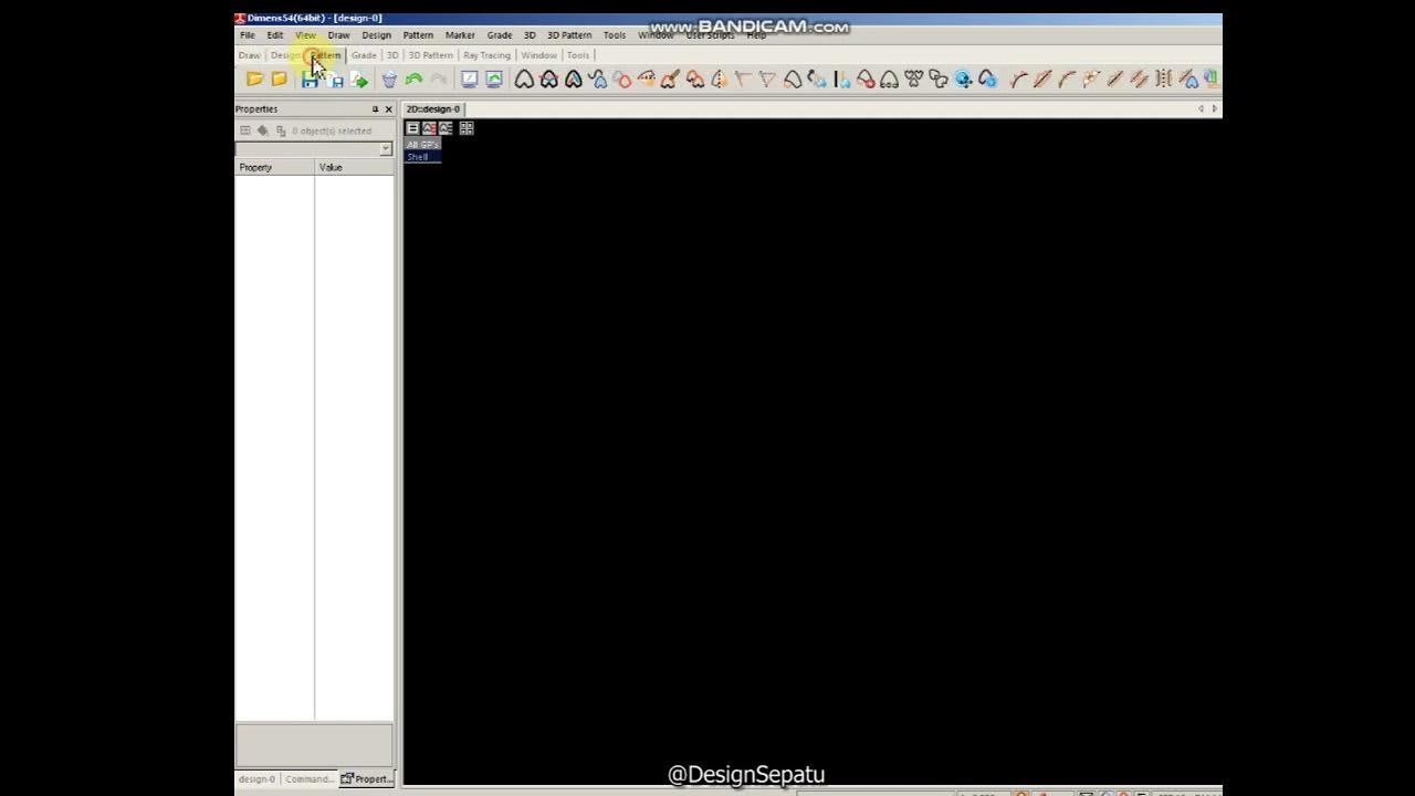 Tutorial pembuatan pola sepatu dengan software 2D procam dimensions. (Part 2. membuat garis ...