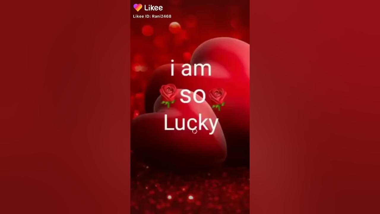 I Am So Lucky YouTube i-am-so-lucky-youtube