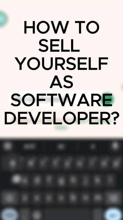 How to sell yourself as Software Developer with social media? #coding #shorts #virals - YouTube