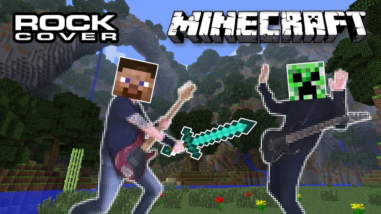Minecraft Sweden Theme (ROCK COVER) - YouTube