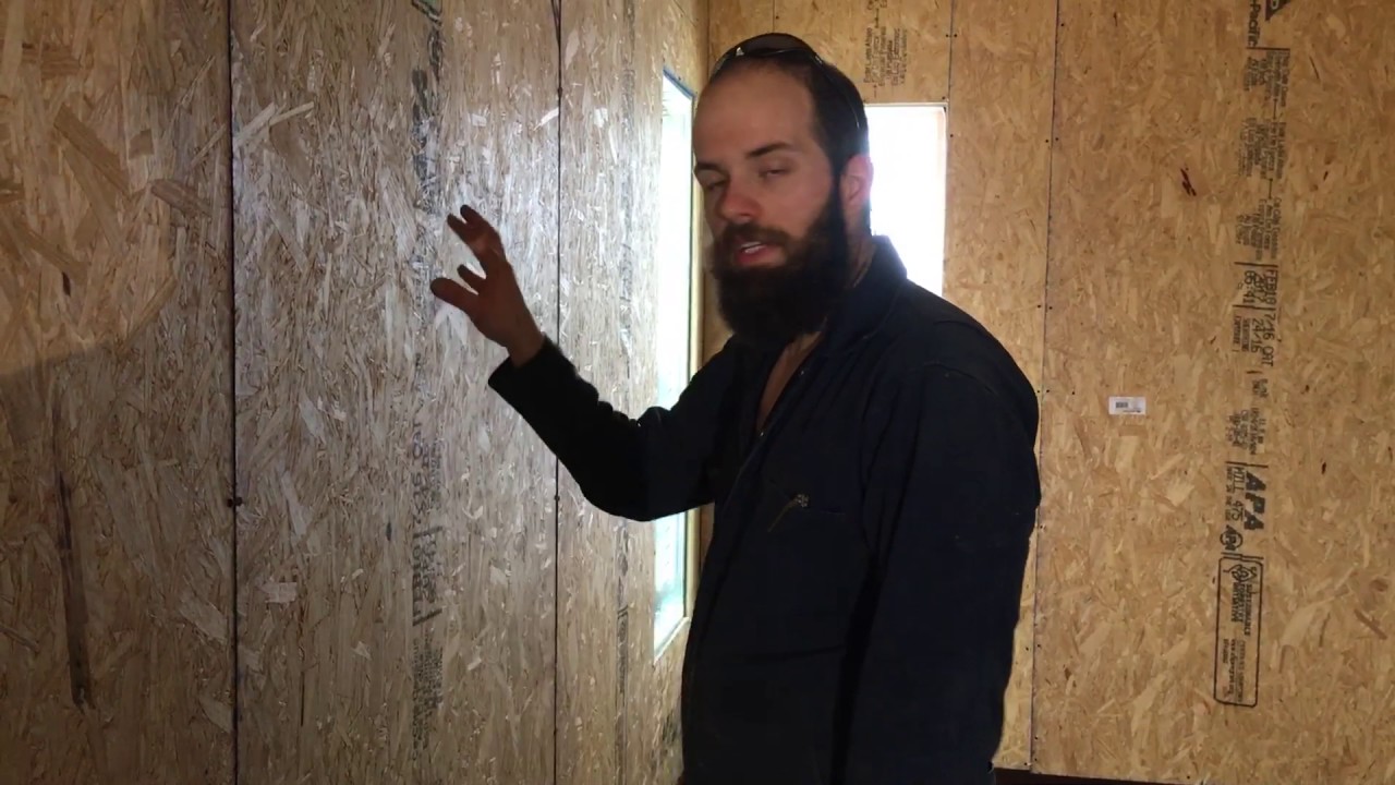 Shipping container home build walk through 3/19/17 - YouTube