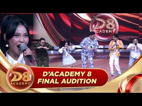 Awalnya Gak Tahu, Ehhh Lama-lama Semua Ikut Goyang Semut Karena Syaqirah!! | DA 8 Final Audition