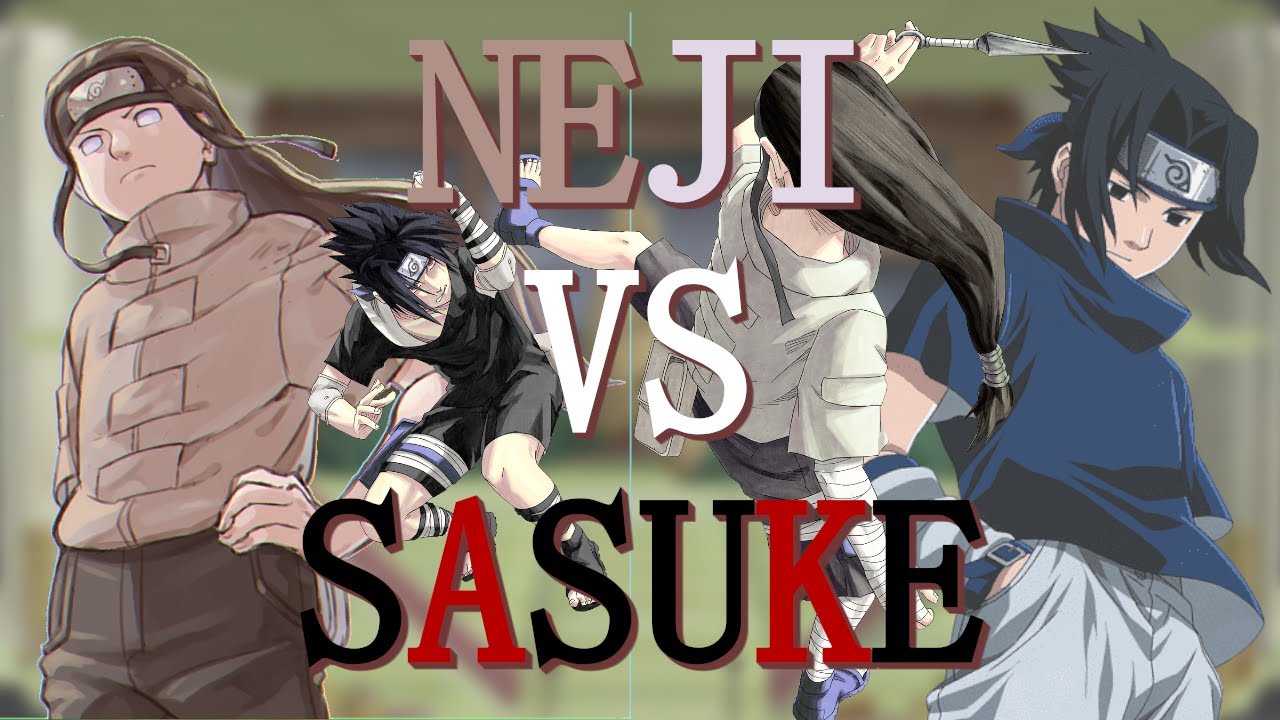 NEJI VS SASUKE ! - YouTube