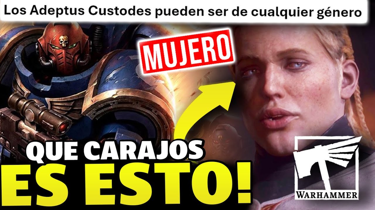 Warhammer 40K HIZO ADEPTUS CUSTODES MUJERES TRANS: Son de CUALQUIER ...