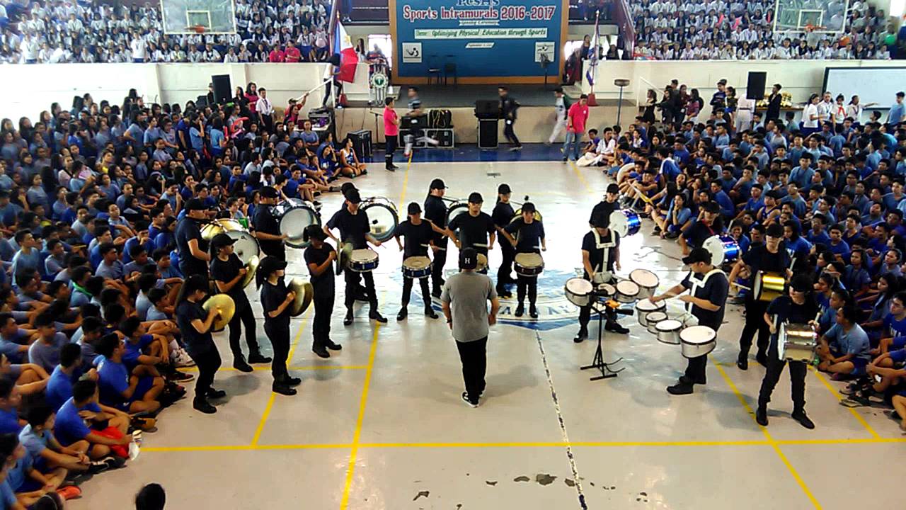 Paco Catholic School's (PMC) Drumline - YouTube