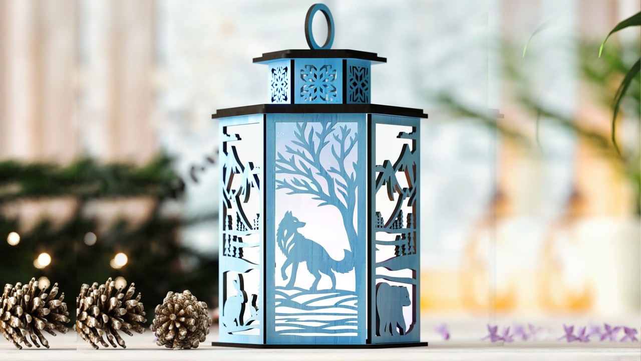 Arctic Glow: 3D Polar Animal Arctic Scene Polar Bear & Snowy Landscape ...