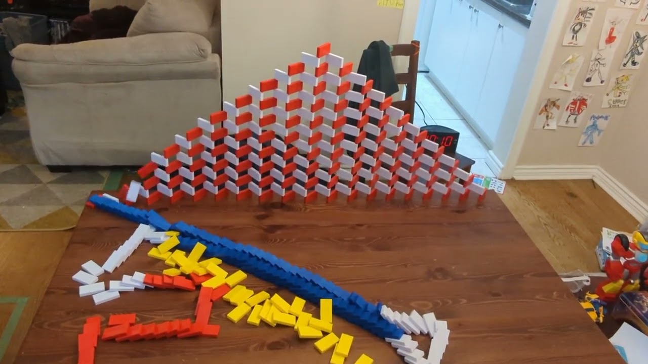30 Minute Domino Challenge #h5dominocommunity - YouTube