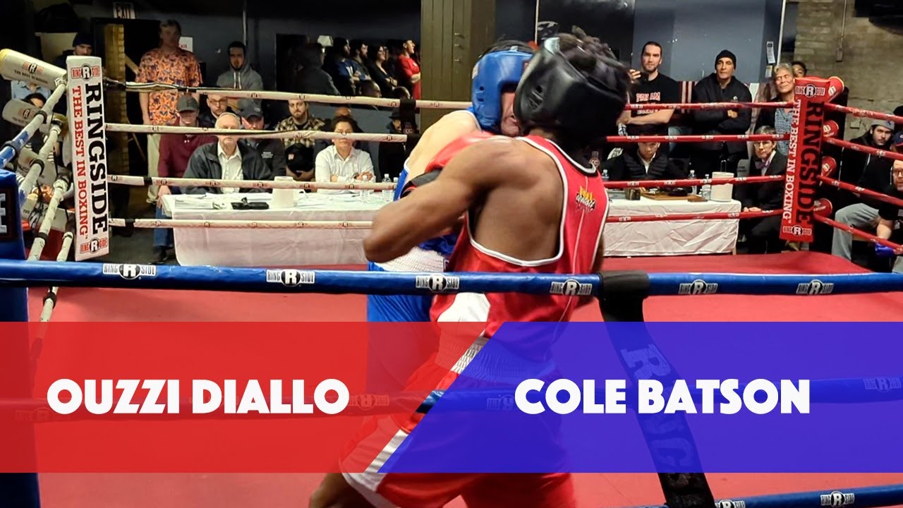 Ousman Diallo (Pan Am Boxing) vs Cole Batson (United Boxing) - YouTube