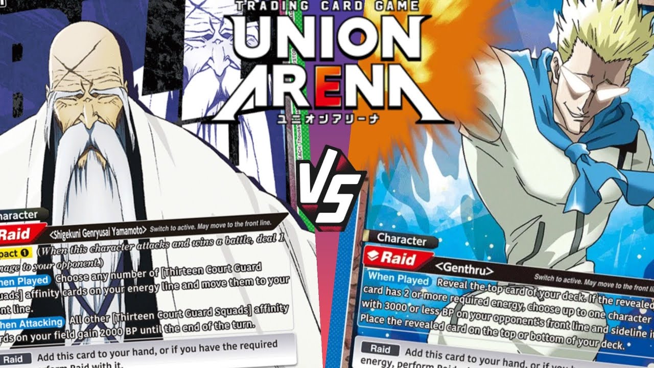 Union Arena Gameplay | Green Bleach (Yamamoto) vs Blue Bomber HxH ...