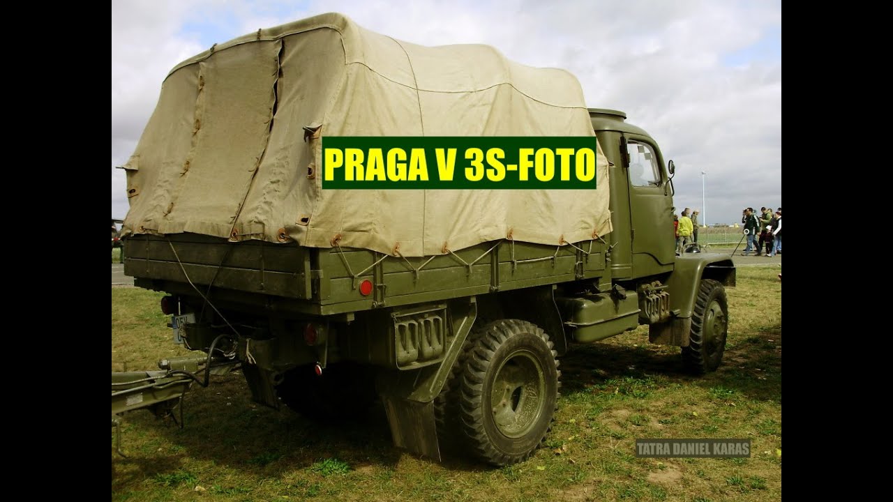 PRAGA V3S NA FOTO - YouTube