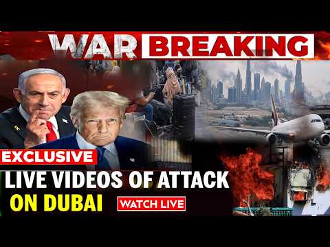 🔴Dubai Attacked by Iran LIVE News | Iran Attacks News LIVE | Iran News LIVE | Dubai Hotels Attacked