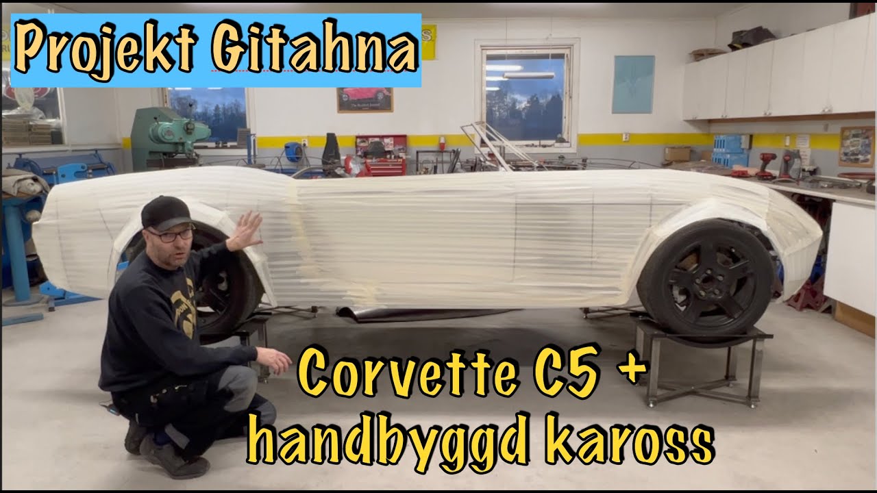 Projekt Gitahna. Vi bygger en egen kaross på ett Corvette C5 chassi ...