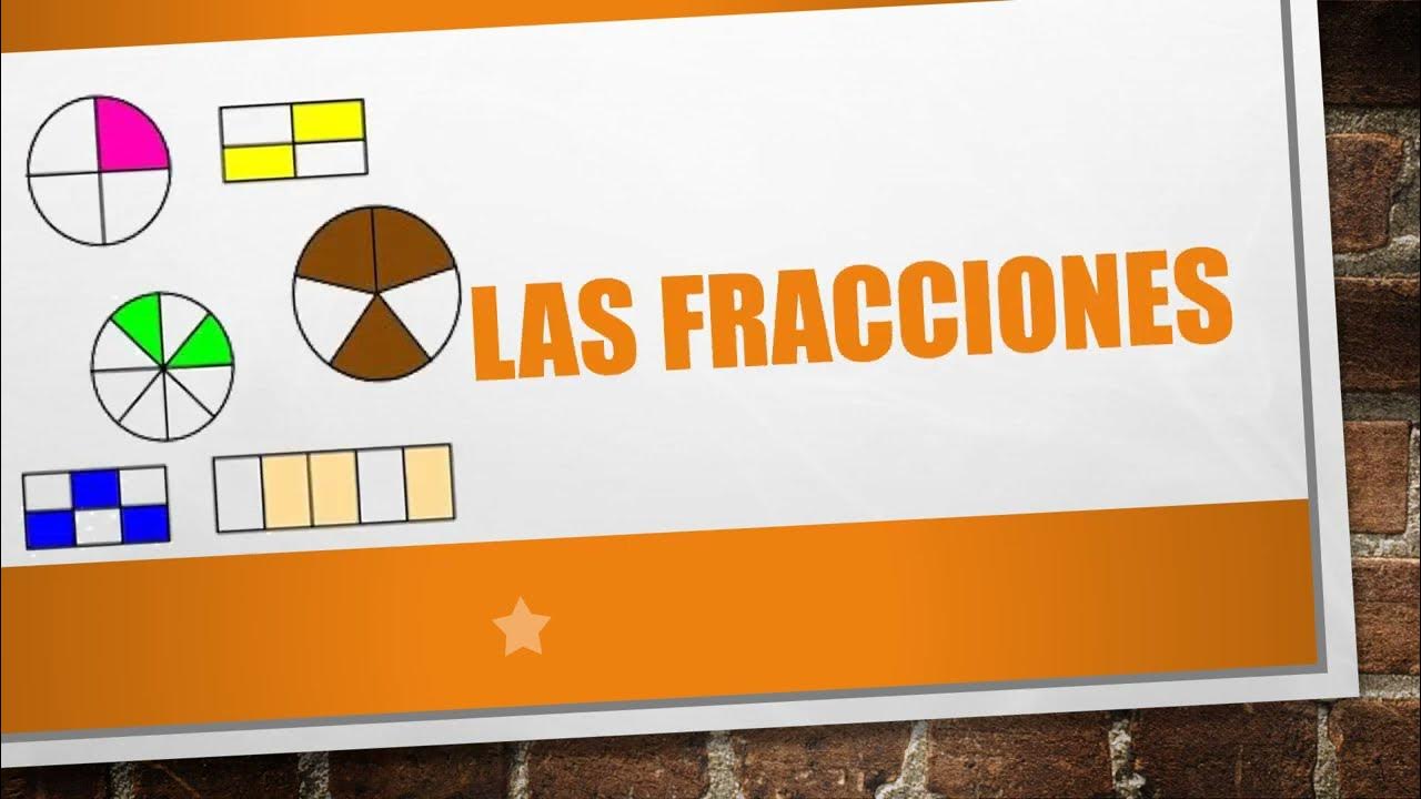Conociendo las fracciones// ¿Qué son las fracciones? Explicación para ...